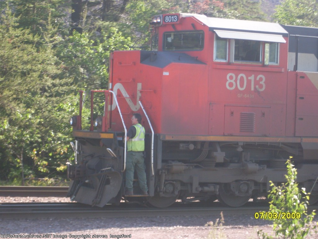 CN Switching Partridge Yard
